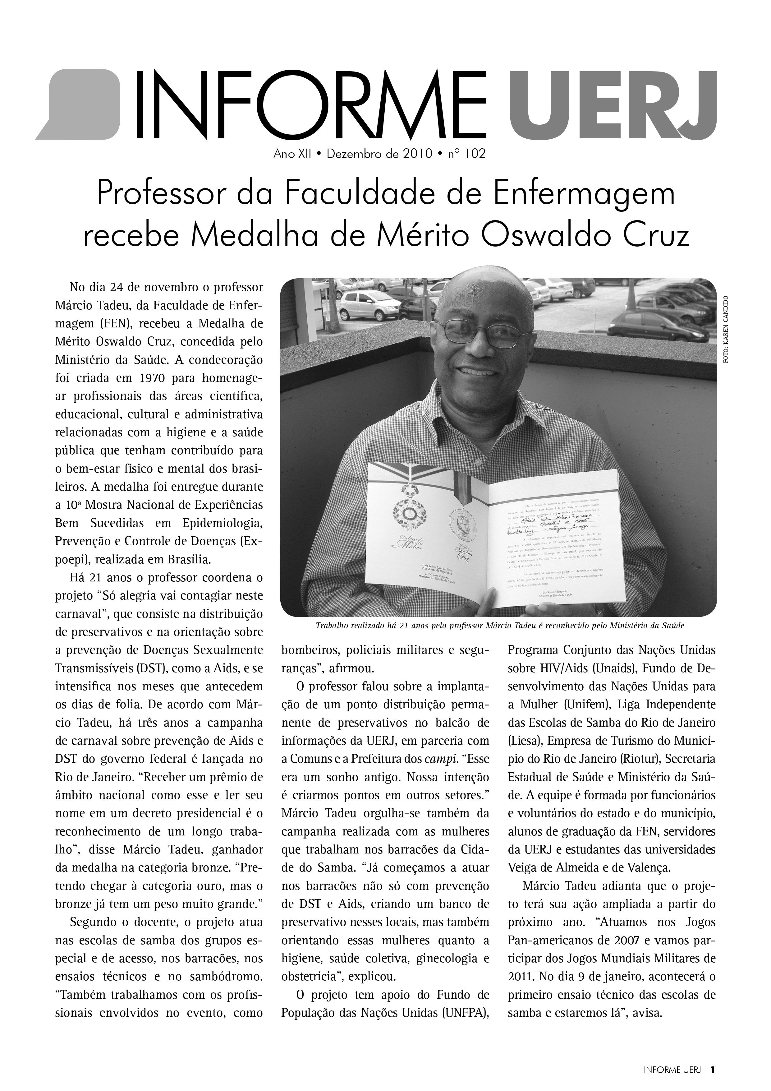 102 - UERJ - Universidade do Estado do Rio de Janeiro