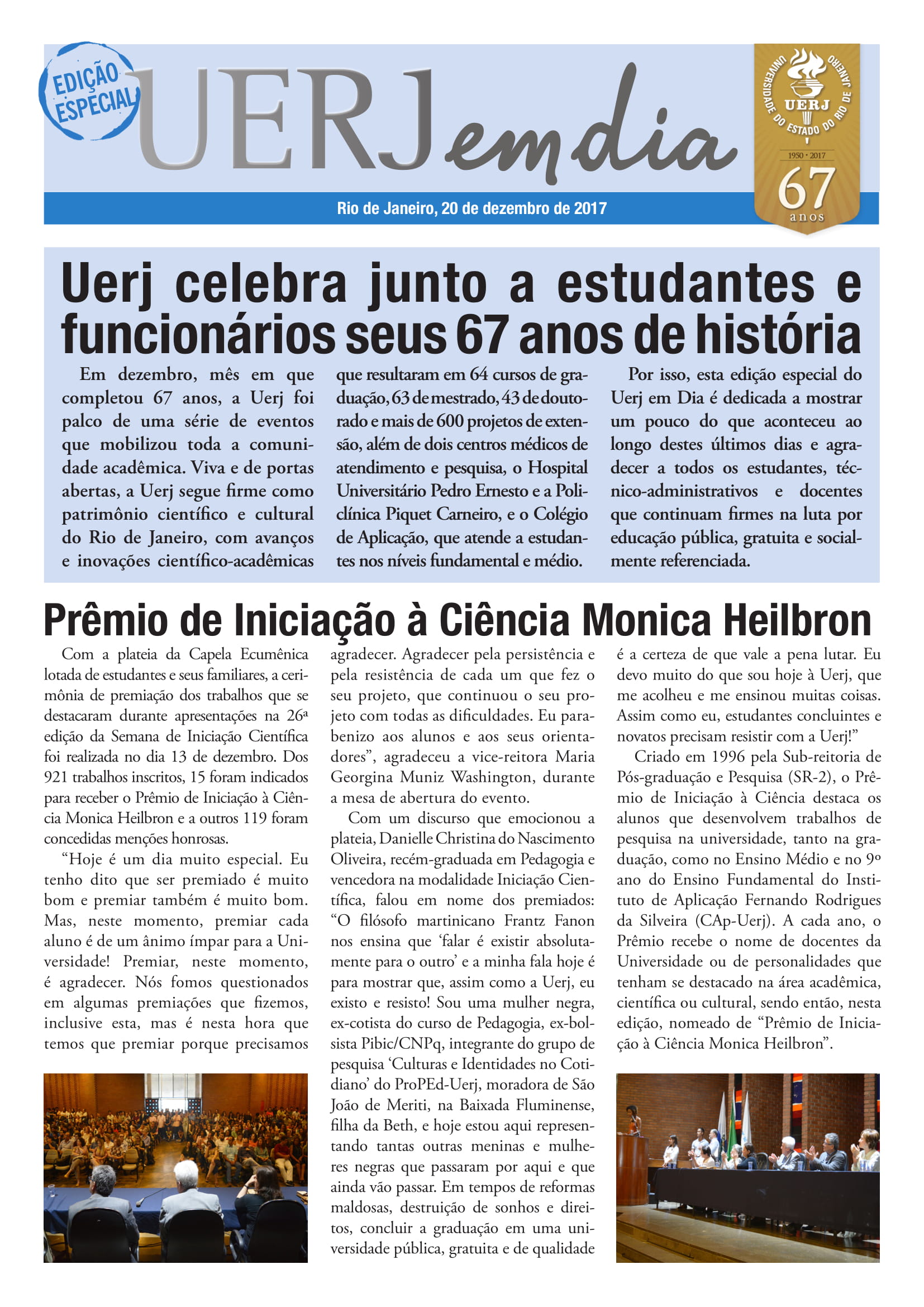 UERJ em dia - Edição 818 Edição Especial - UERJ - Universidade do ...