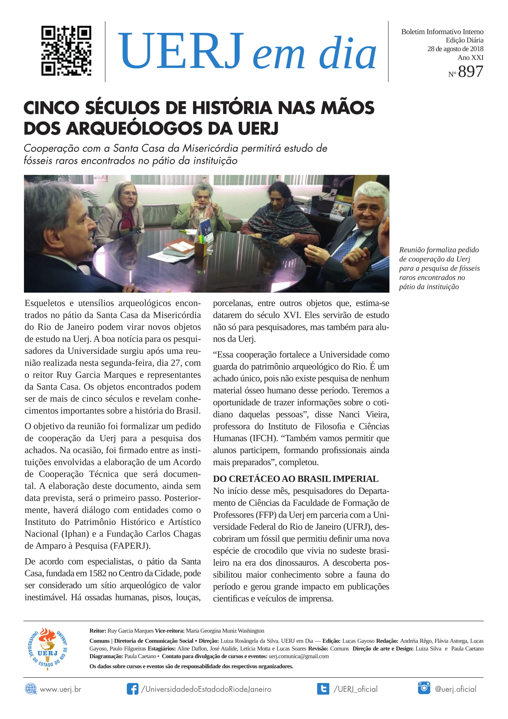 UERJ em dia - Edição 897 - UERJ - Universidade do Estado do Rio de Janeiro