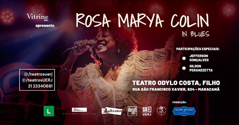 Vitrine UERJ apresenta Rosa Marya Colin in Blues - UERJ - Universidade ...