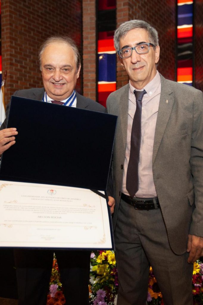 Secretário Nelson Rocha recebe Medalha José Bonifácio na Uerj por ...